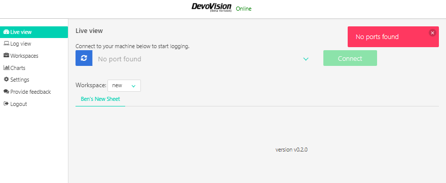 How to open DevoVision